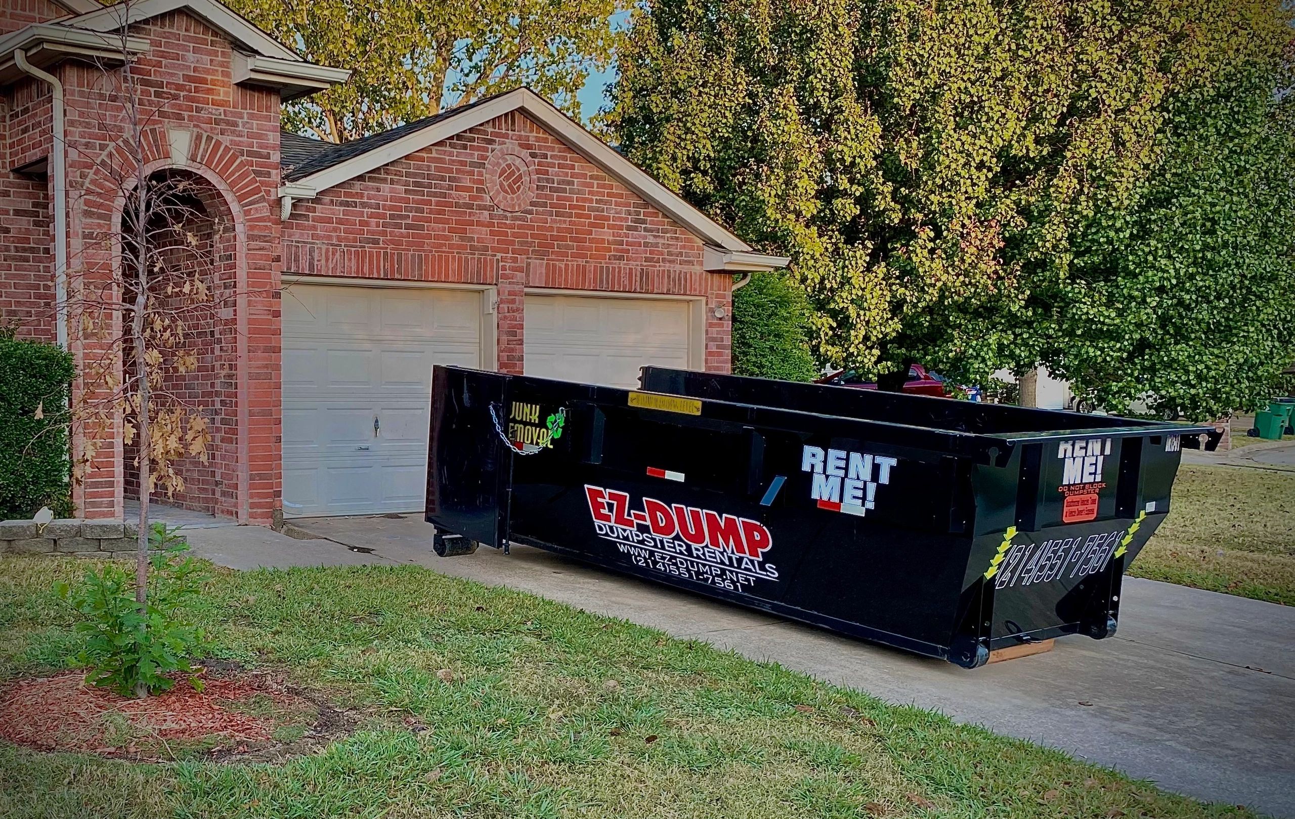 EZ-DUMP DUMPSTER RENTALS - Roll Off Dumpsters, Dumpster Rentals
