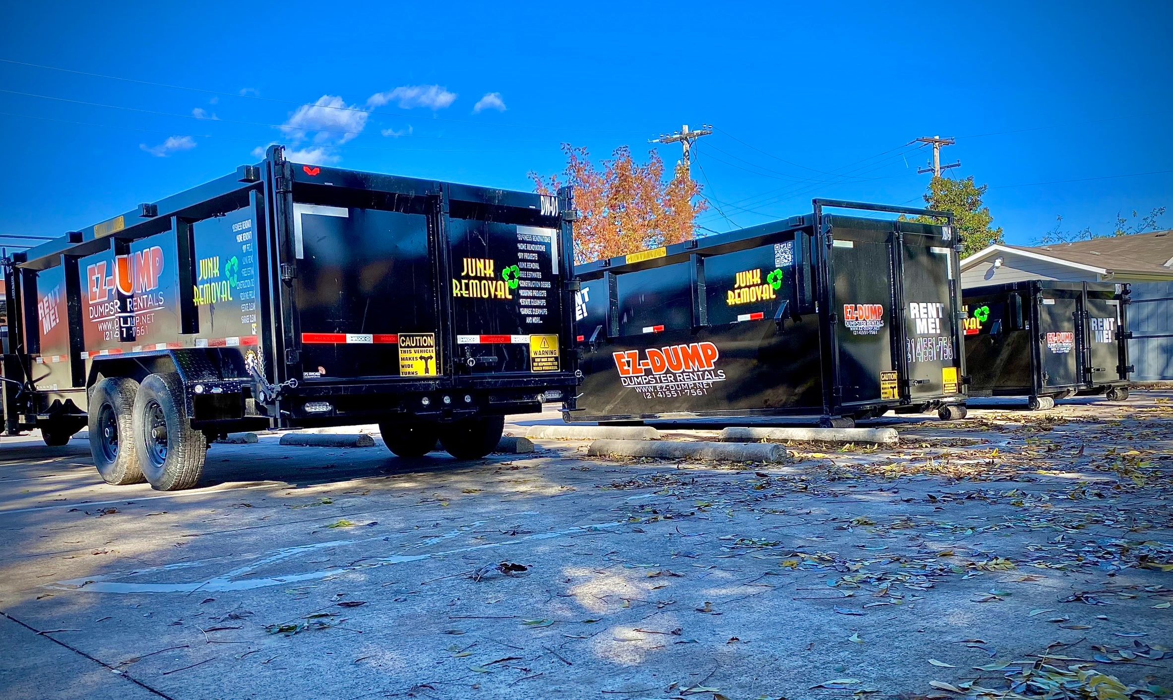 EZ-DUMP DUMPSTER RENTALS - Roll Off Dumpsters, Dumpster Rentals