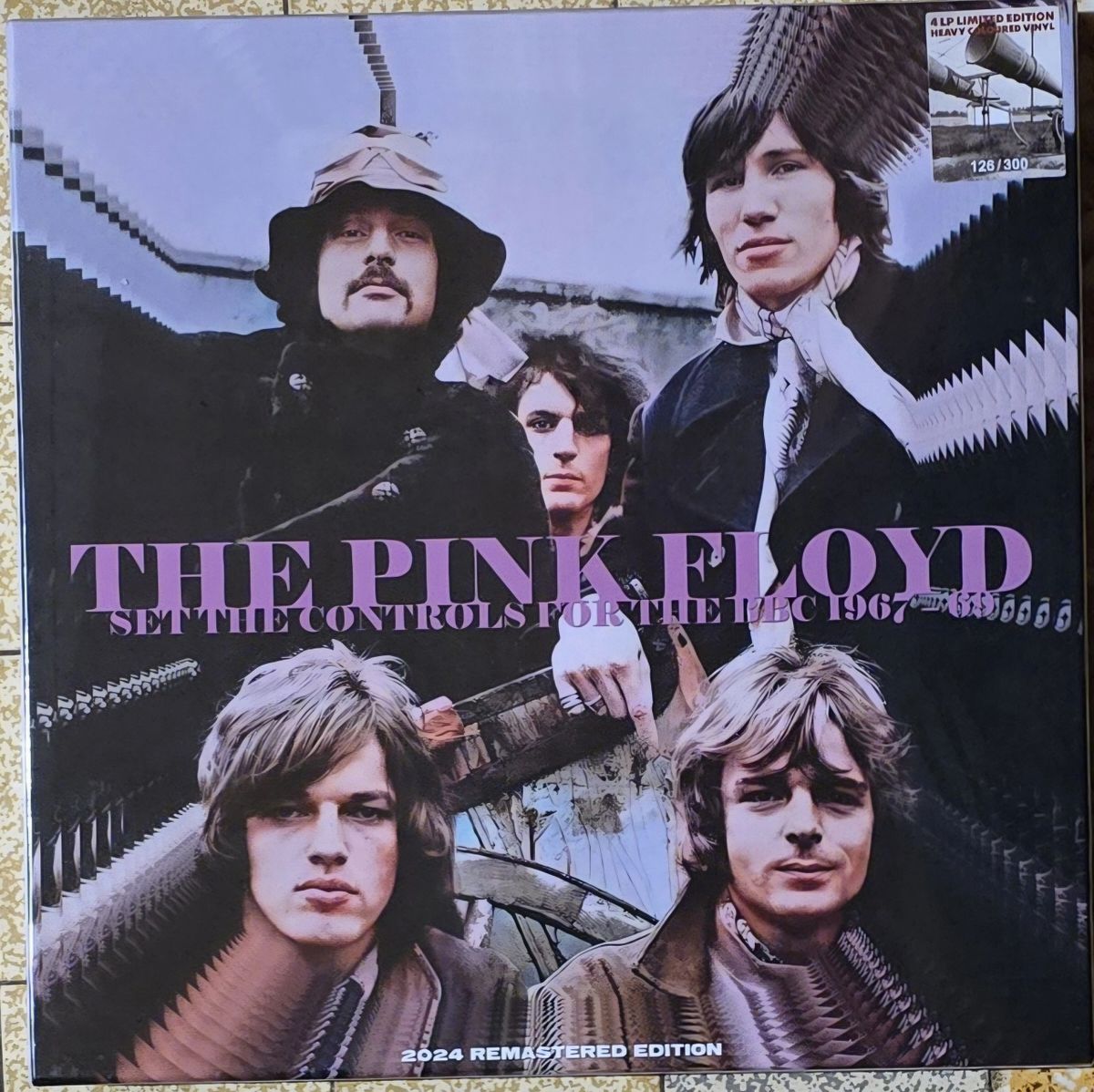 PINK FLOYD - SET THE CONTROLS FOR THE BBC 1967 - BOX 4 LP