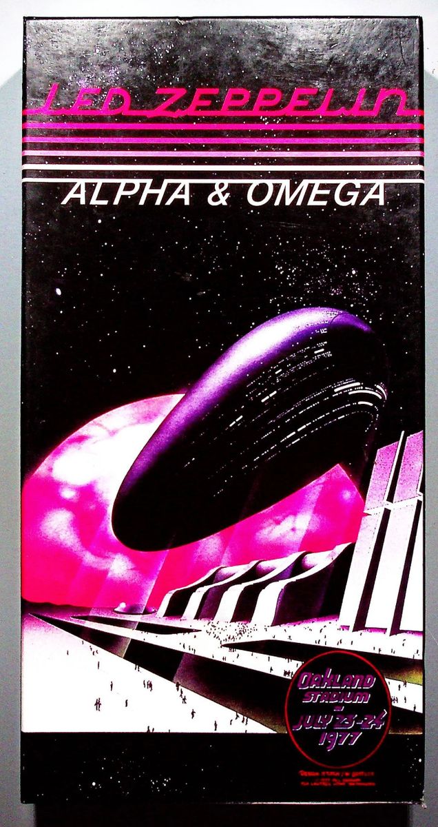 LED ZEPPELIN - ALPHA & OMEGA - BOX 7 CD + LIVRET & POSTERS