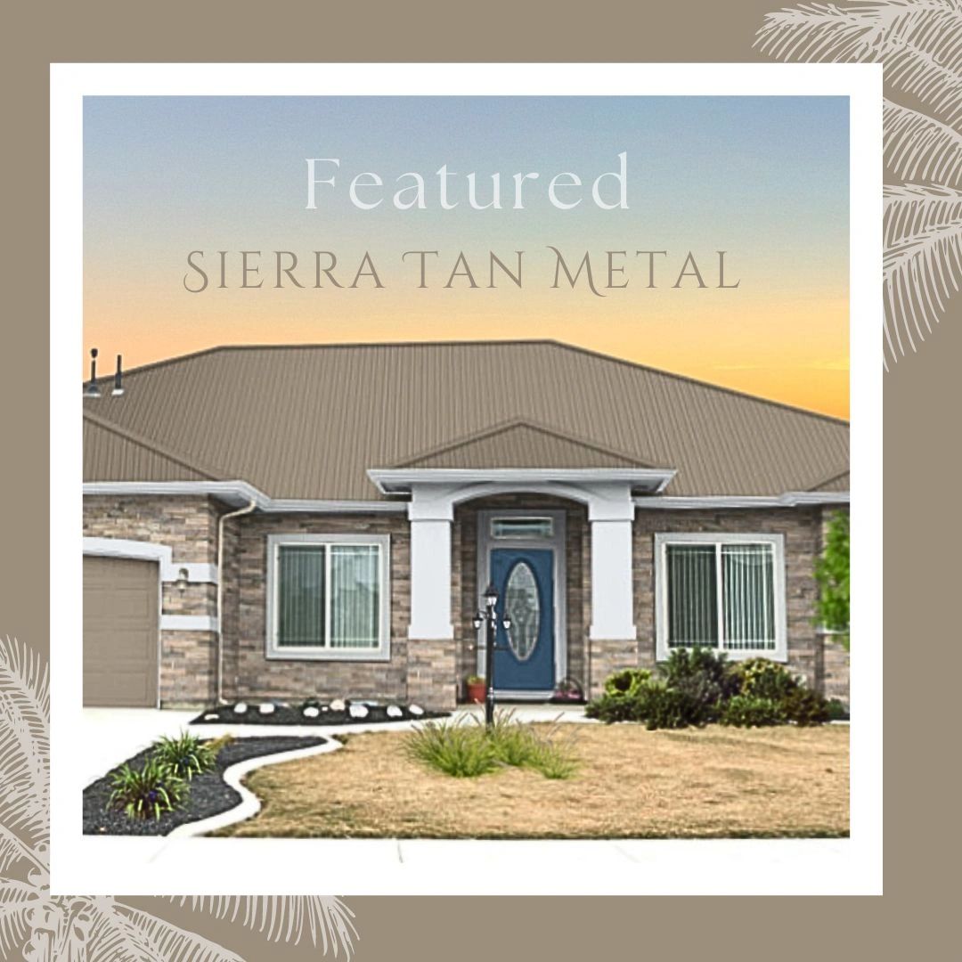 Sierra Tan Metal Roof Color