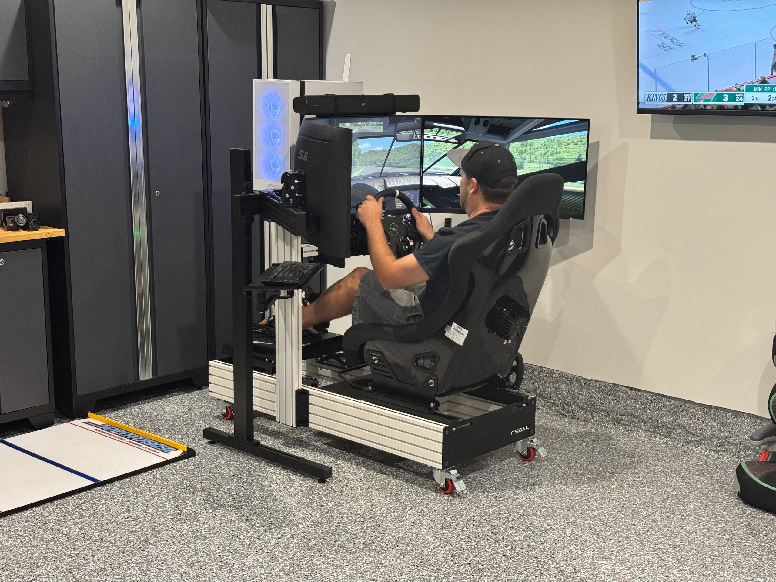 Experience Ultimate Sim Racing with a Turn-Key P1 Racing Simulator