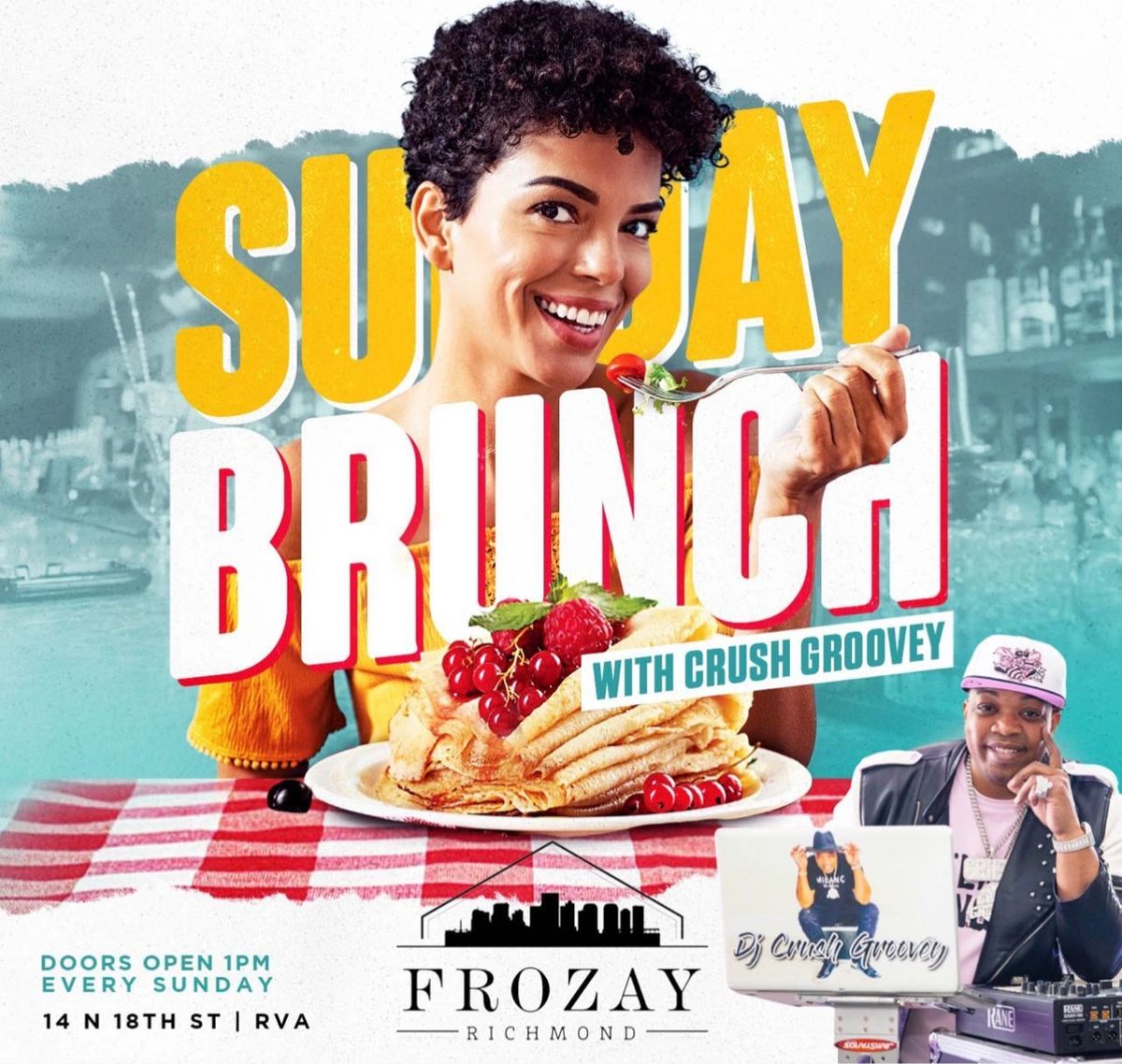 08/17/25:—Sunday Brunch Buffet for 2 (Tickets sold in pairs)