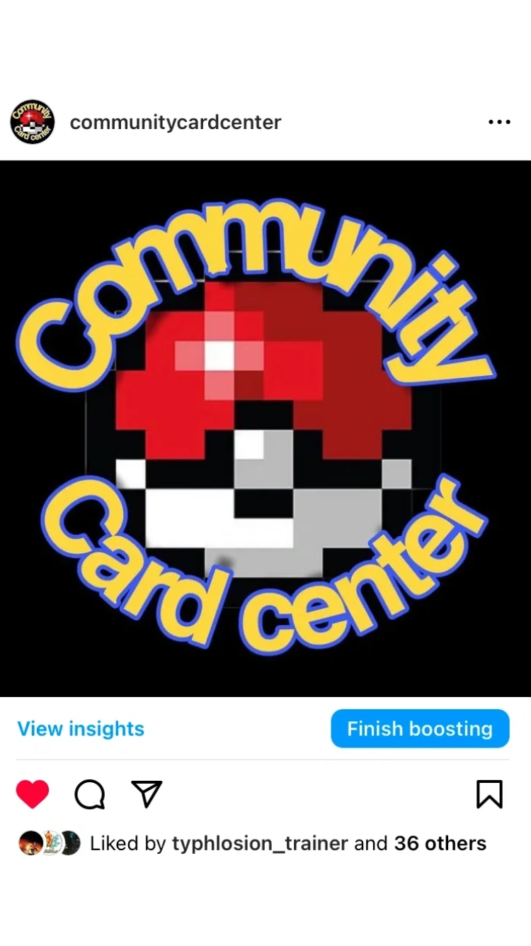 Community Card Center - Pokemon Cards, Sealed Pokemon Products