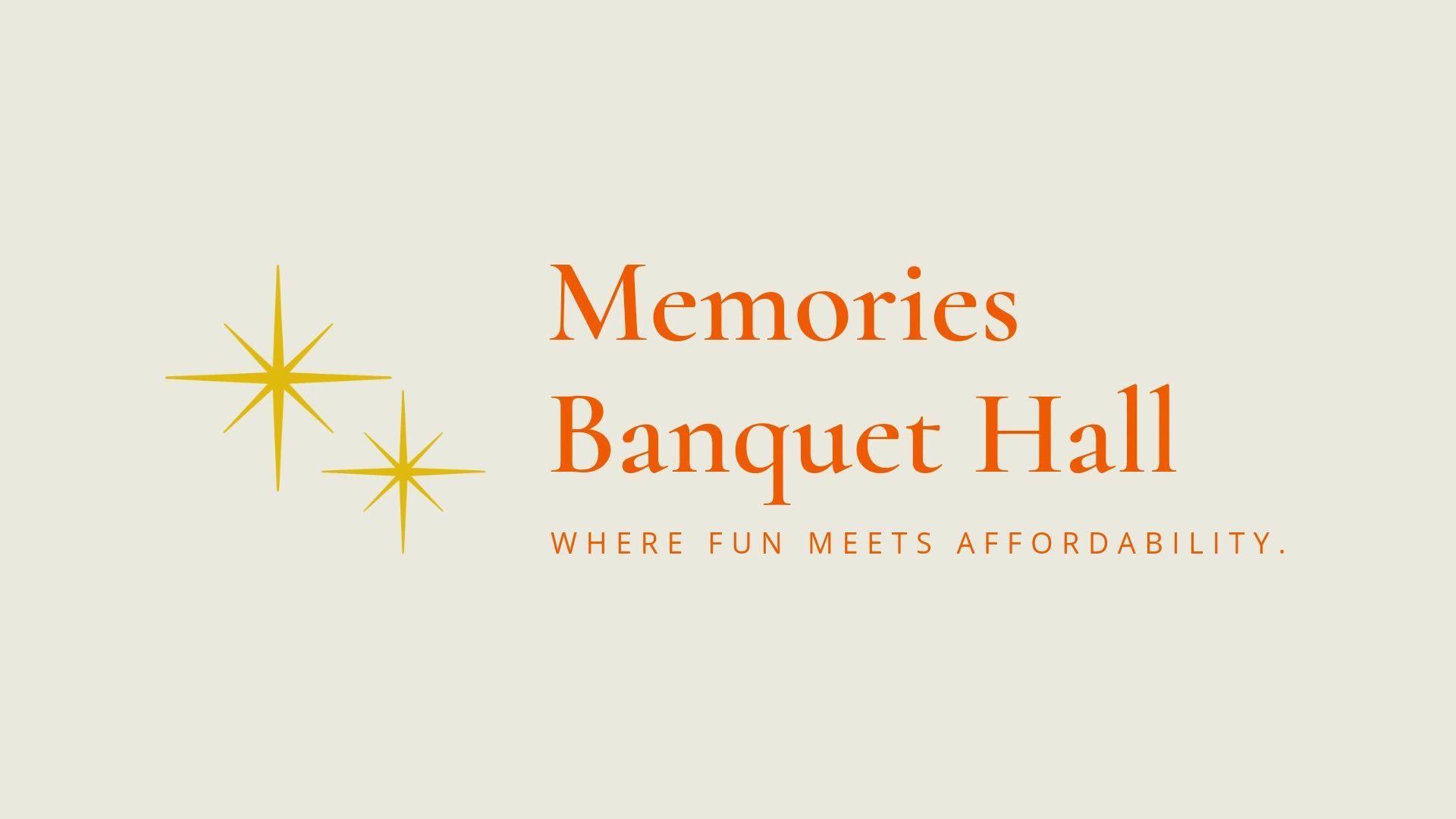 Banquet Hall for Weddings and Events