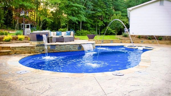 Dive into Luxury with The Brilliant Fiberglass Pool