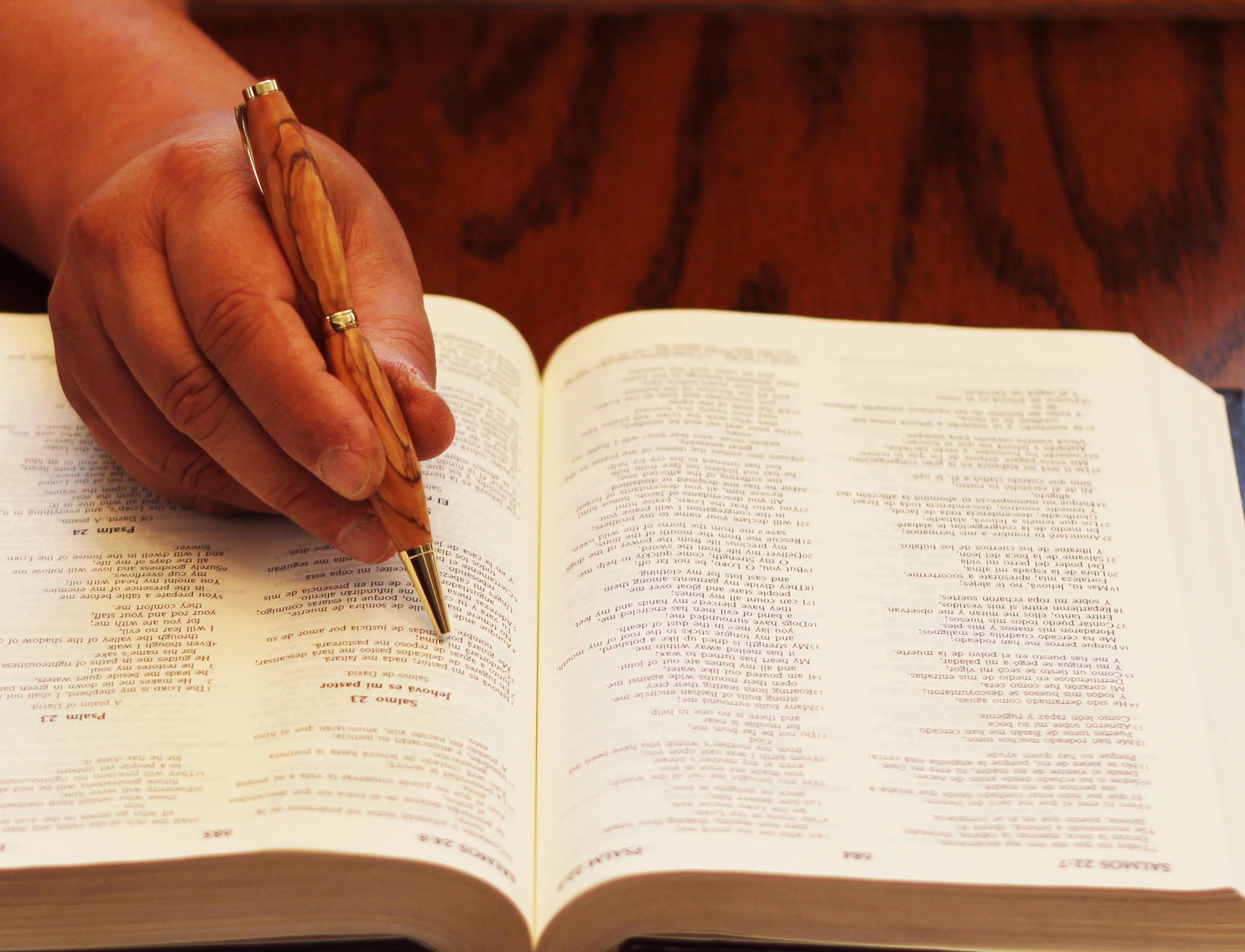 Olive Pens - Bethlehem Olivewood Pens, Engraving
