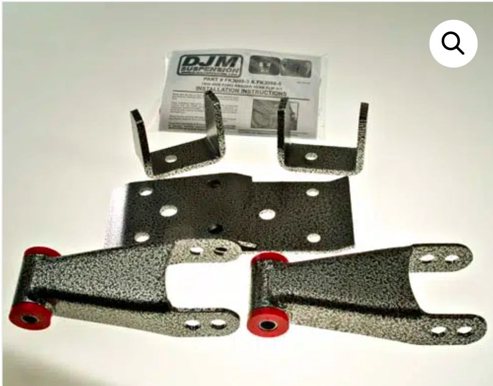 1998 – 2011 3 Inch Ford Ranger Rear lowering Kit