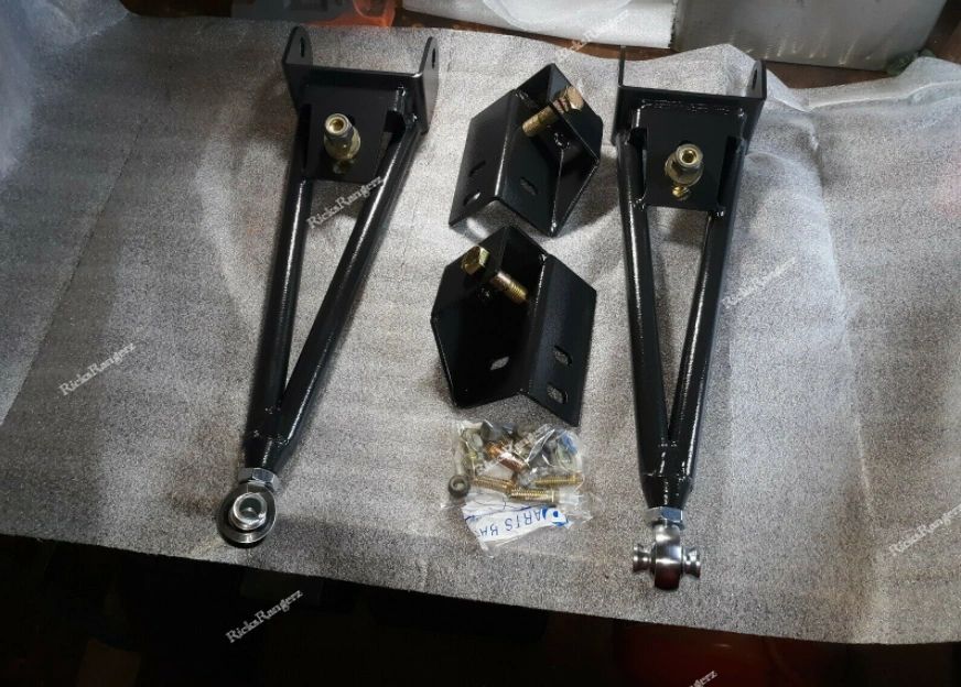 1983-1997 Ford Ranger Tubular Radius Arms With Raised Relocators