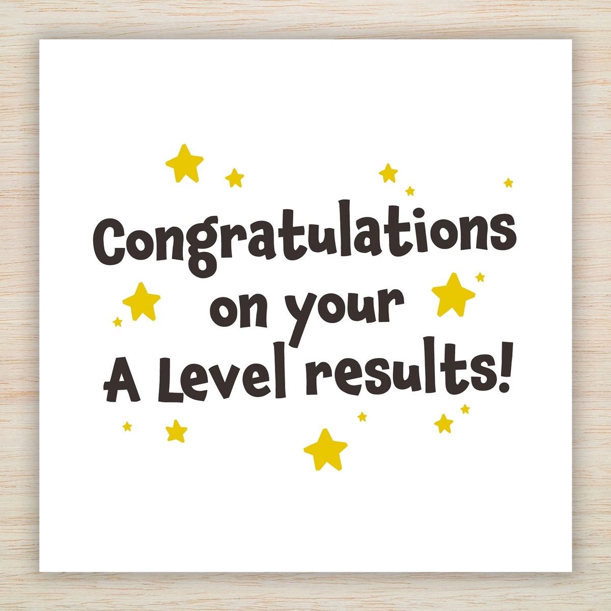 Congratulations on your A Level results! Exam Results Congratulations ...