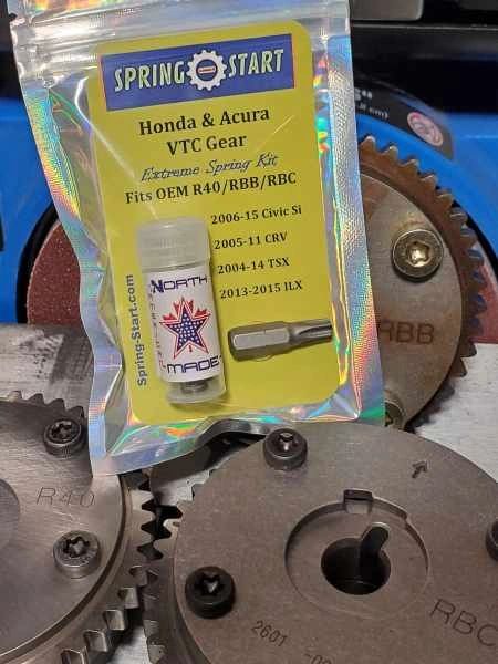 R40, RZA, 5R1, RBB, RBC Extreme VTC Gear Spring Kit - They're ready!