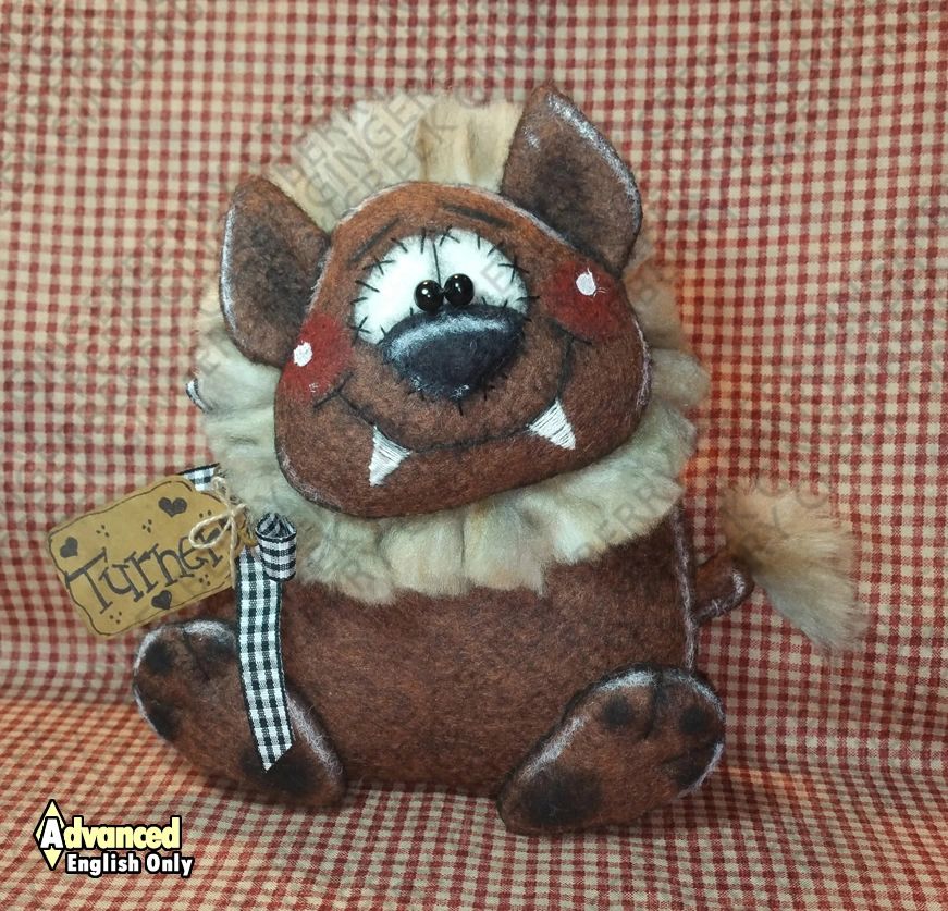 E-Pattern - Raising A Little Howl Pattern #275 - Instant Download Pattern