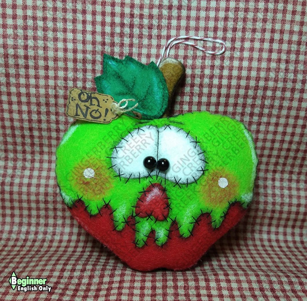 Candy Apple Coma Pattern #339 - English Only