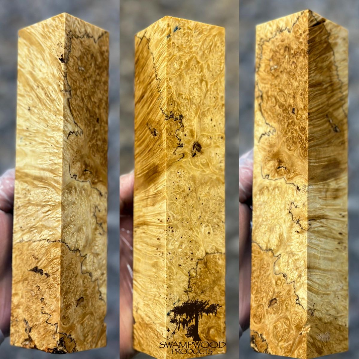 Spalted Box Elder Burl - 235