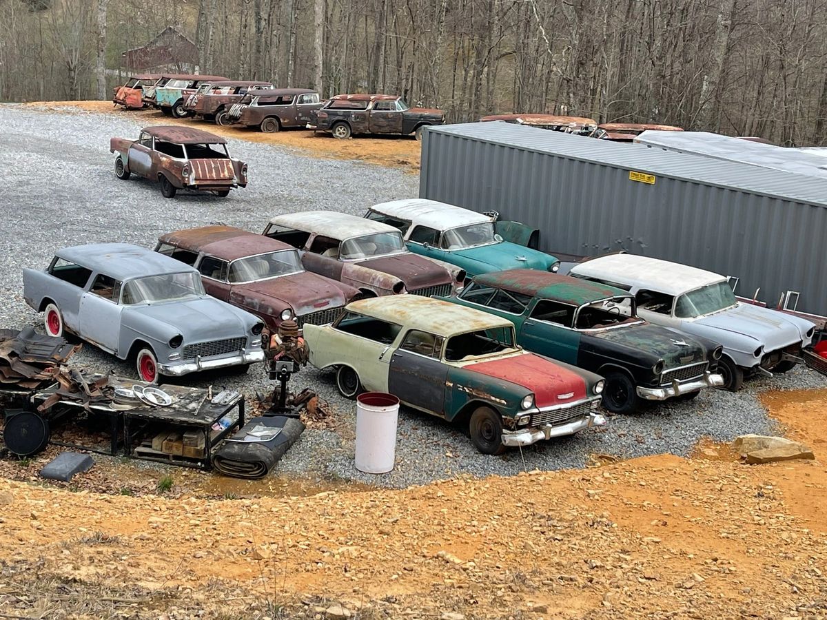 55 56 57 Chevy nomad project cars