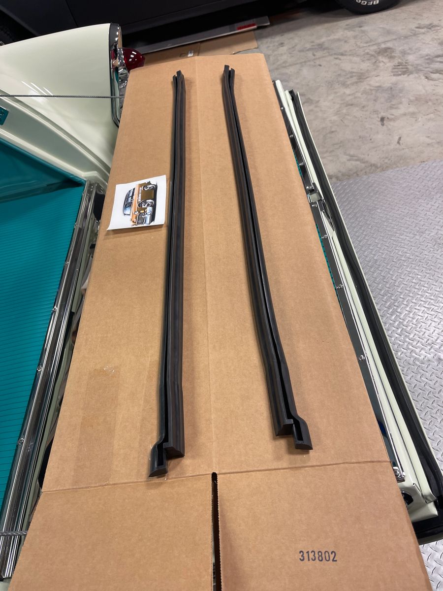 55-57 Nomad & Safari roof rail seals