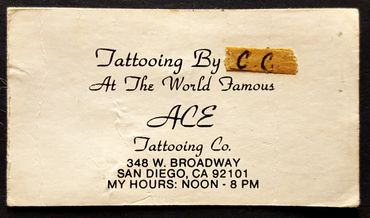 Vintage Tattoo Cards | Motor City Tattoo Museum