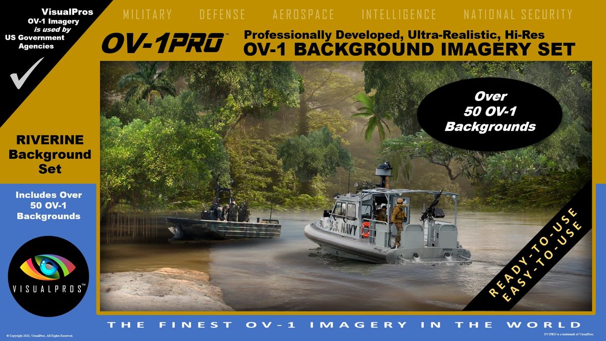 OV-1 BACKGROUND SET - RIVERINE