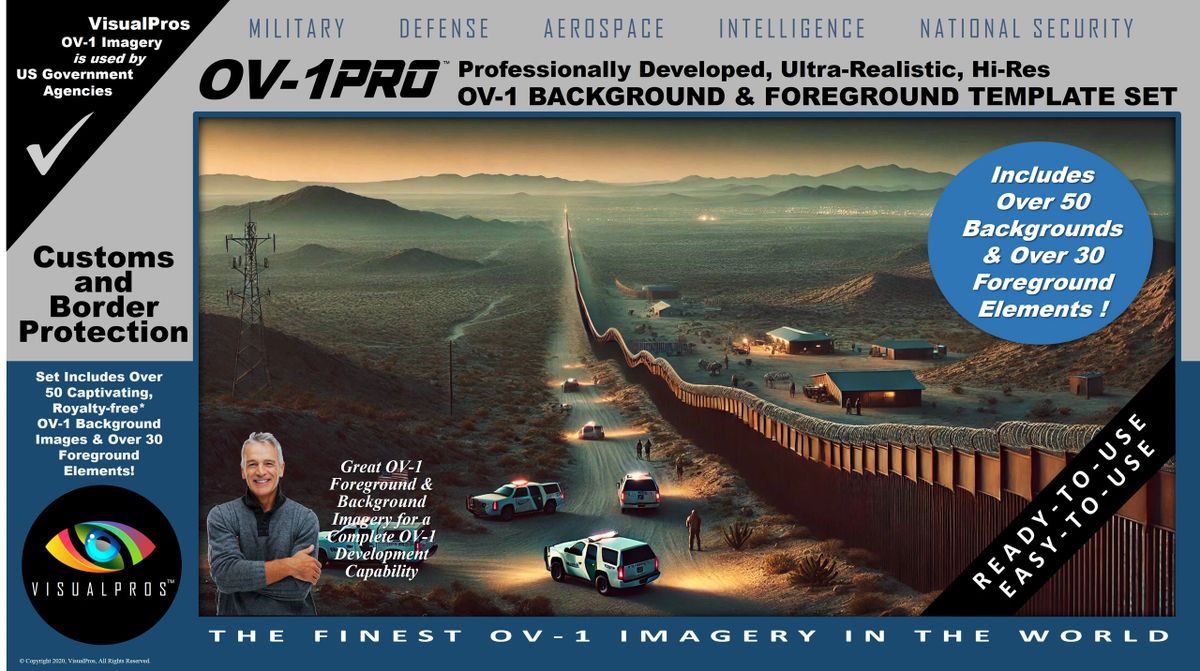 OV-1PRO™ Template Set - Customs and Border Protection