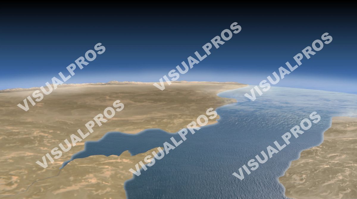OV-1 BACKGROUND - WIDE-VIEW, MULTI-CONTINENT, OCEAN AREA