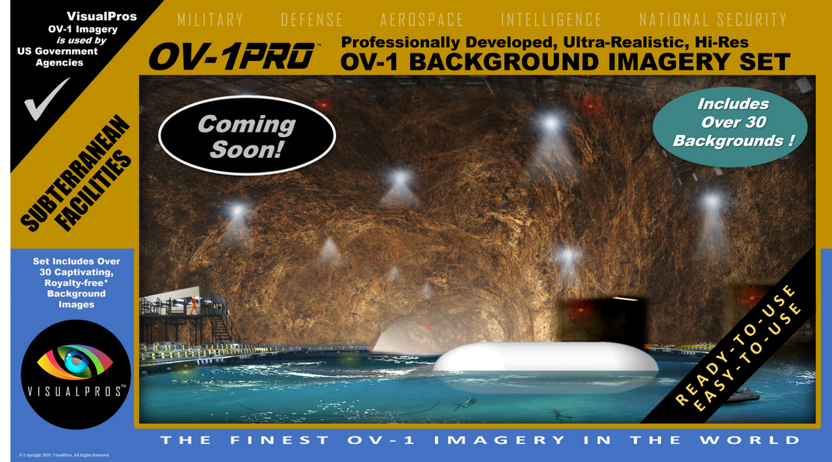 OV-1 BACKGROUND IMAGERY SET - SUBTERRANEAN FACILITIES