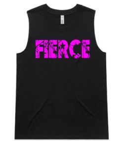FIERCE TANKS- FIERCE DISTORTED (Multiple Colours)