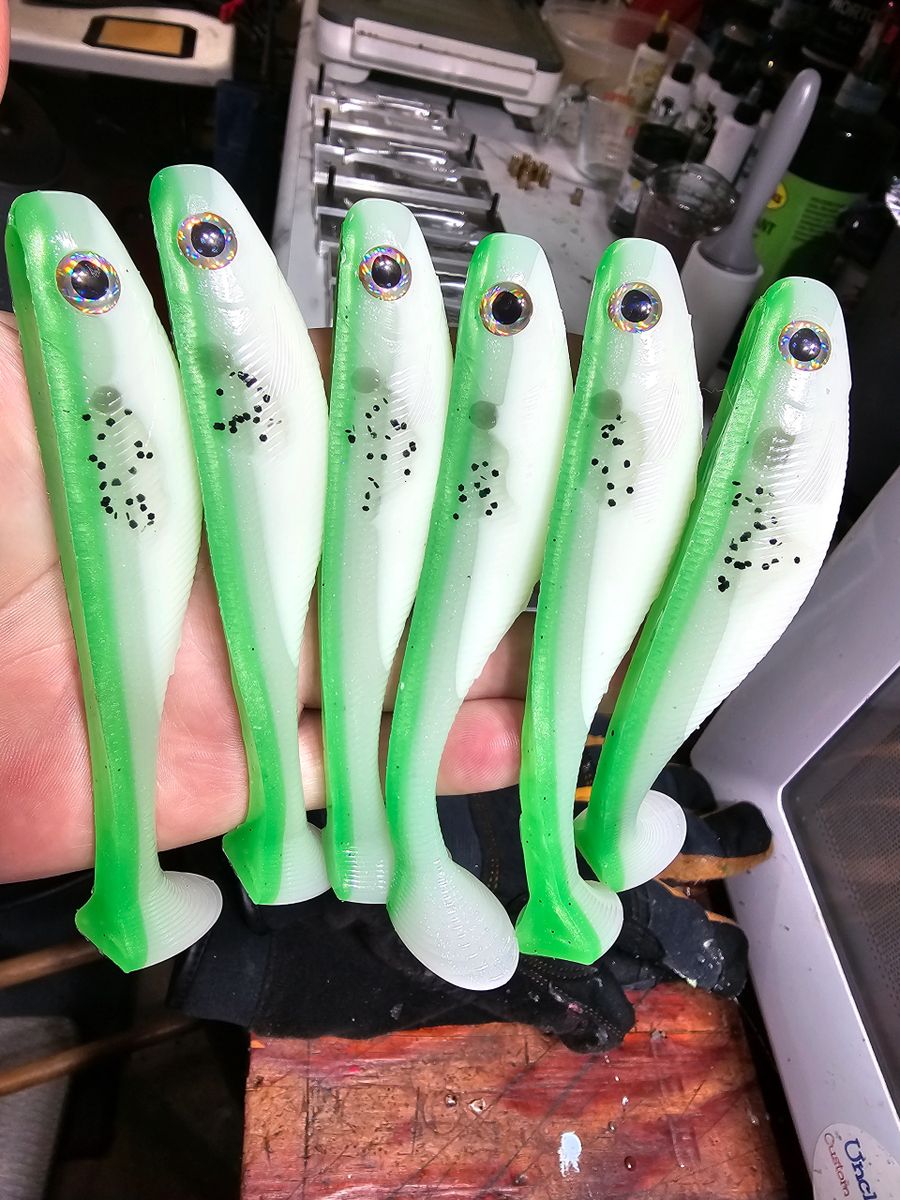 5" Atlantic Menhaden 6ct (choice colors)