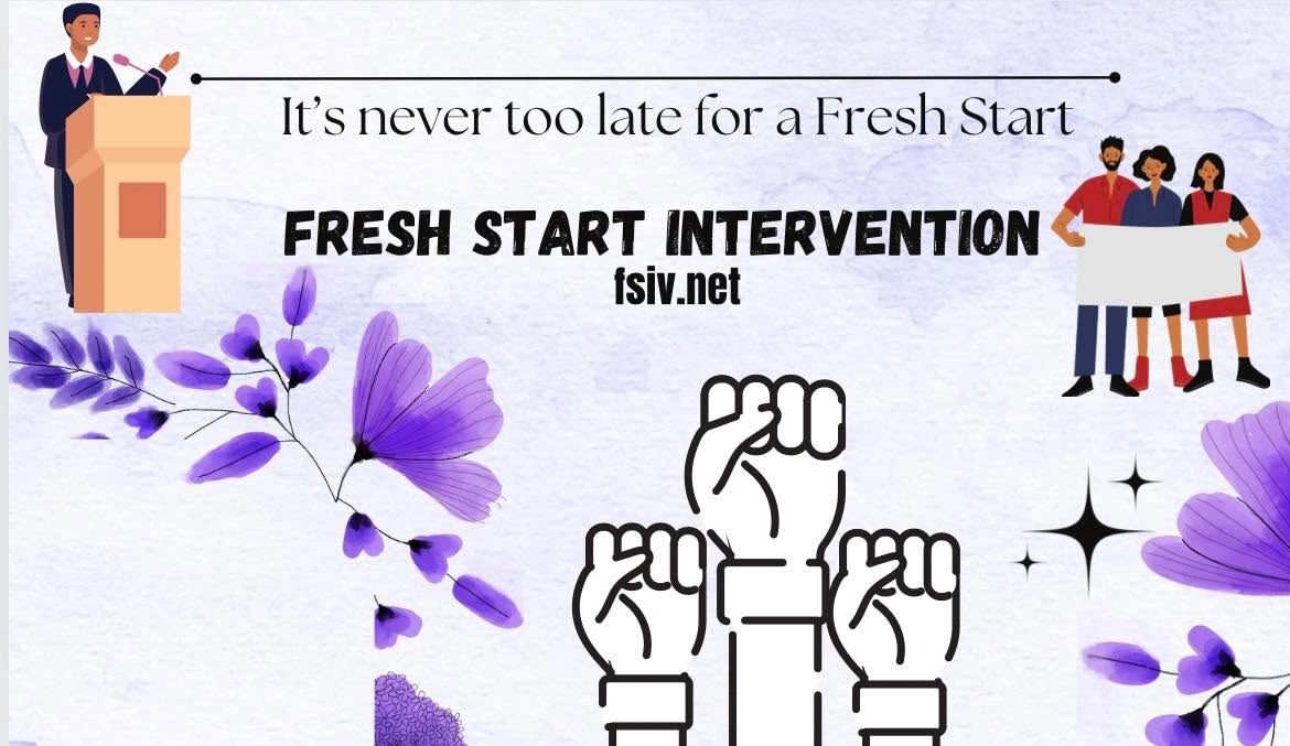 Your Path to Positive Change - Fresh Start Intervention