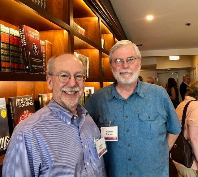 Me with Michael Bracken at ShortCon in Alexandria, VA 6/22/24