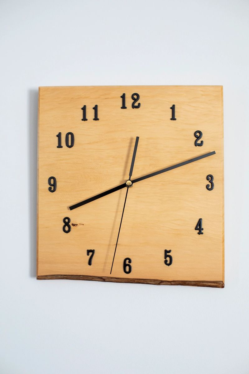 Huon Pine Clock