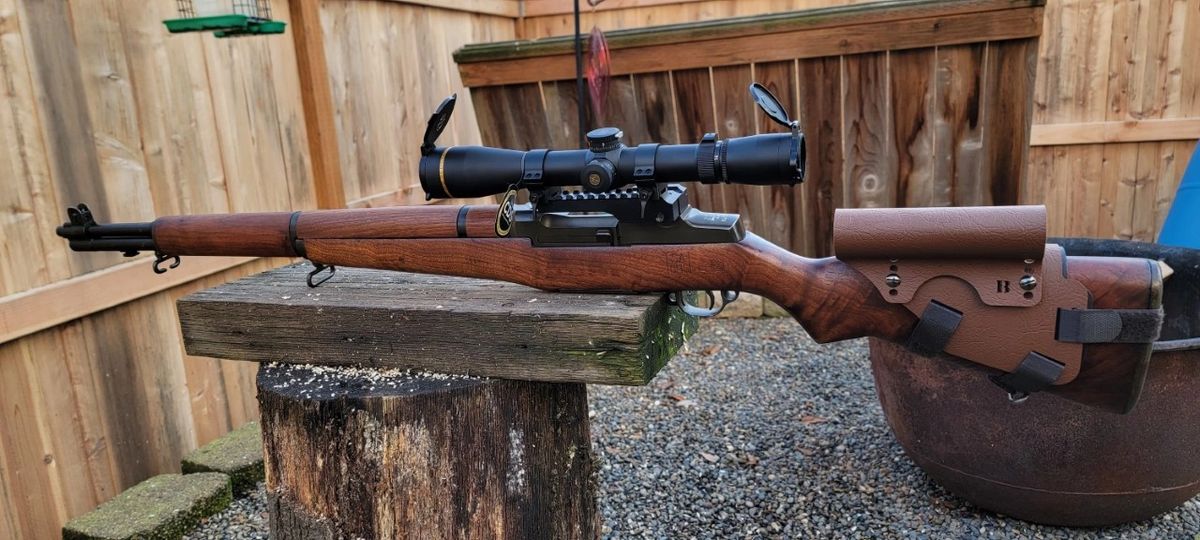M1 Garand offset sidekick Bradley adjustable "The SIDE KICK"
