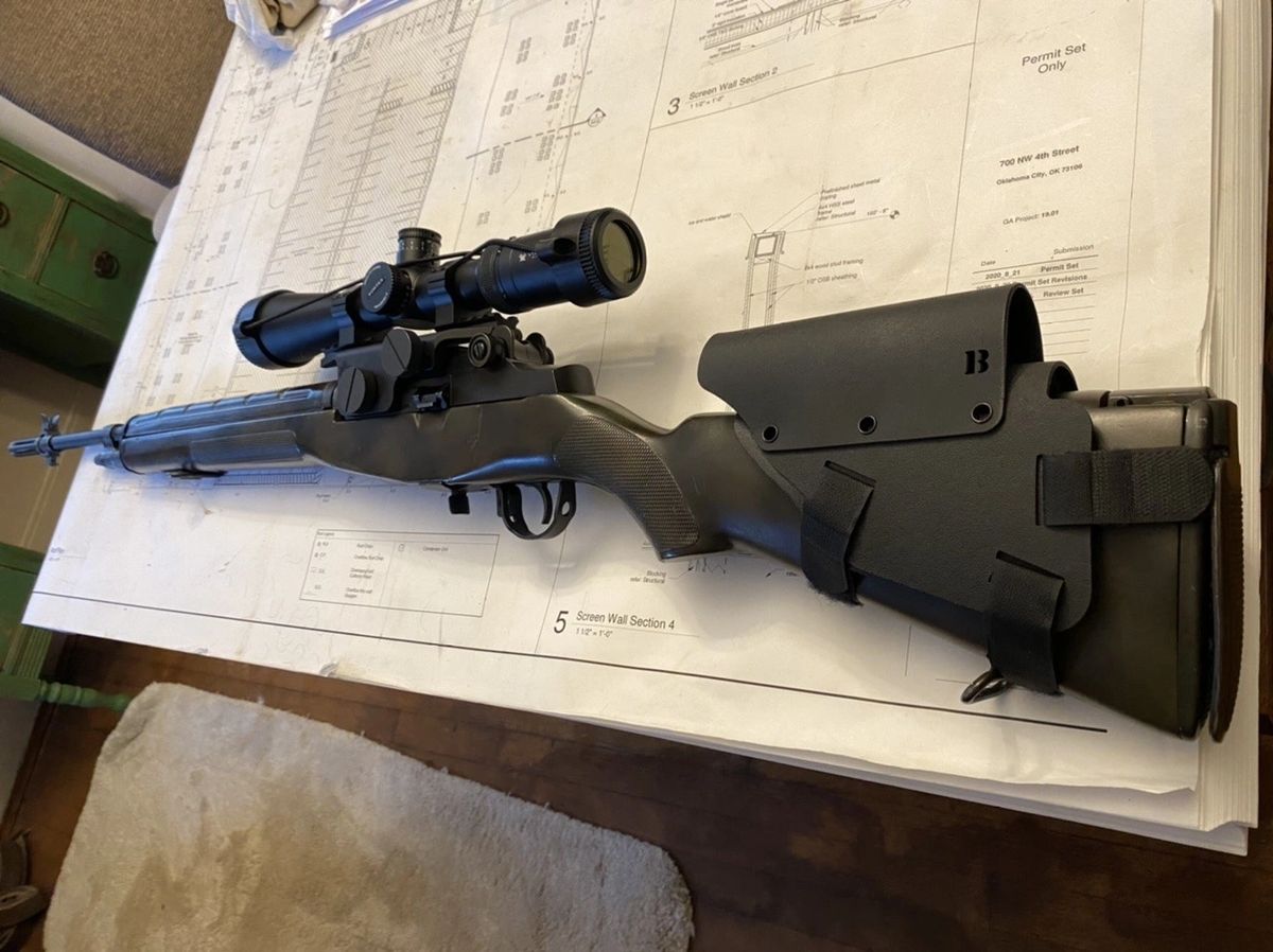 M1A NON ADJUSATBLE CHEEK REST