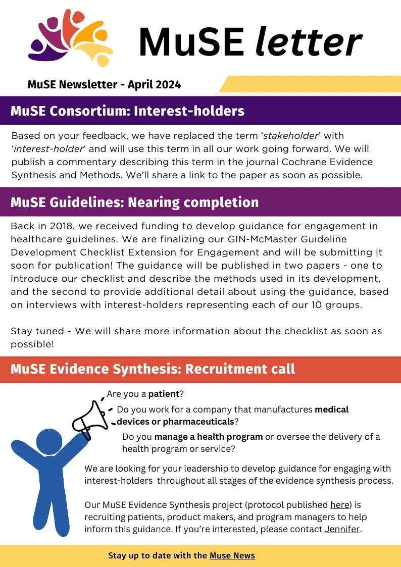 April 2024 MuSE-letter