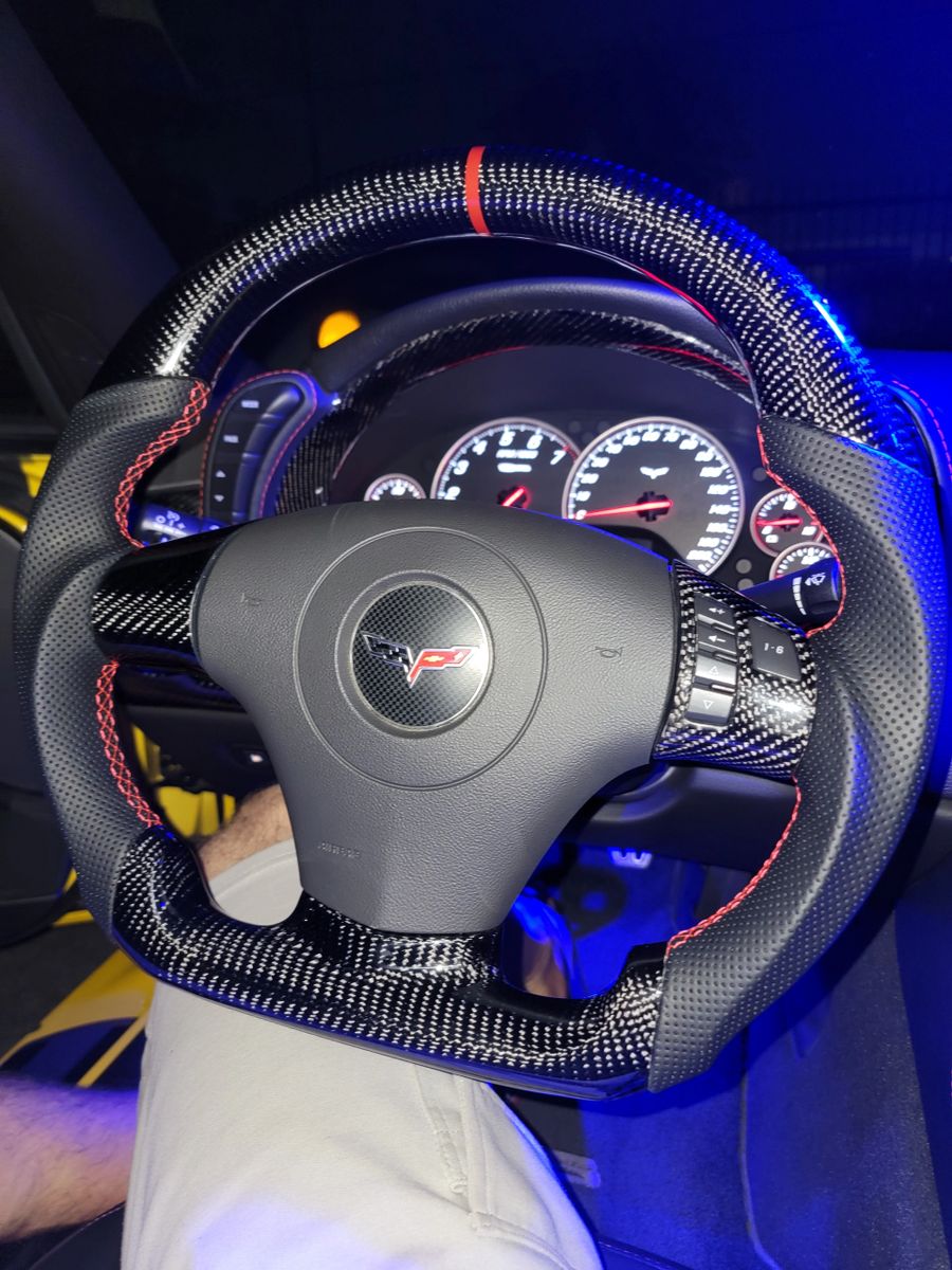Carbon Fiber Steering Wheel C6/C6z06