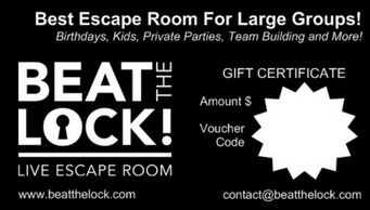 Escape Rooms | Beat the Lock Escape Room