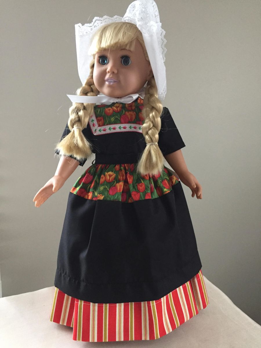 Volendam Dutch Doll Costume
