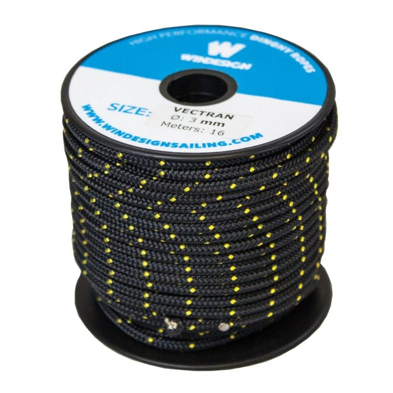 3mm Vectran line mini reel 16m Windesign Sailing