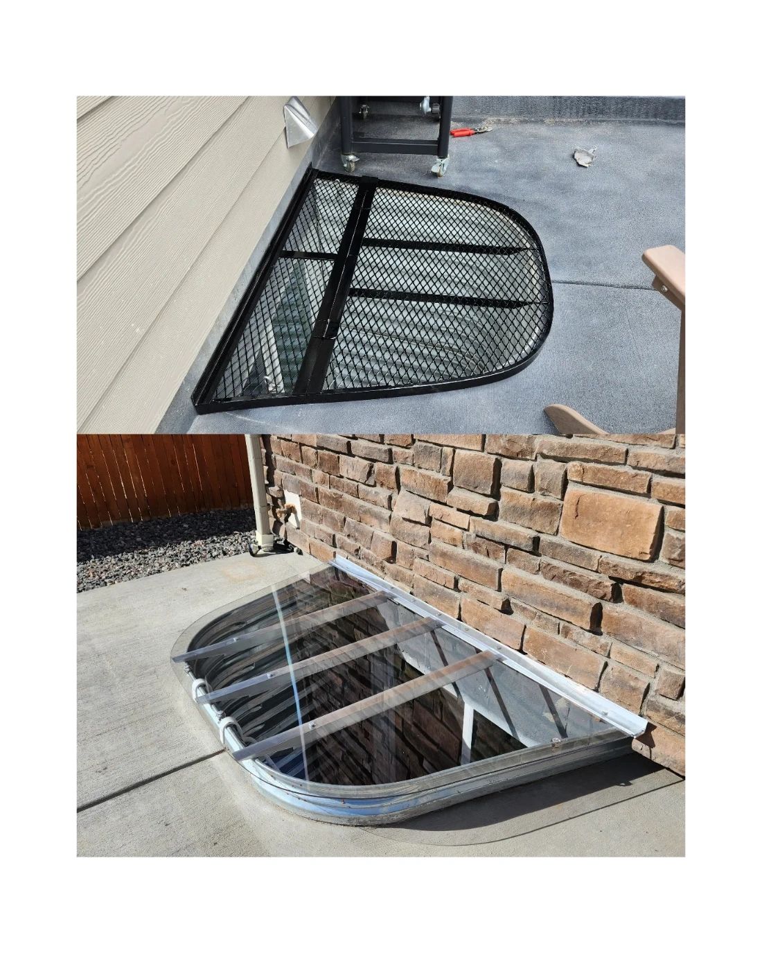 Egress - HandyManny Custom Window Well Covers