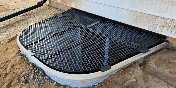 Custom Steel Window Well Cover - HandyManny Custom Window Well Covers