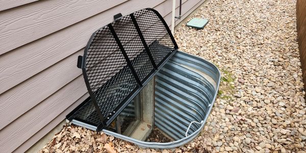 Custom Steel Window Well Cover - HandyManny Custom Window Well Covers