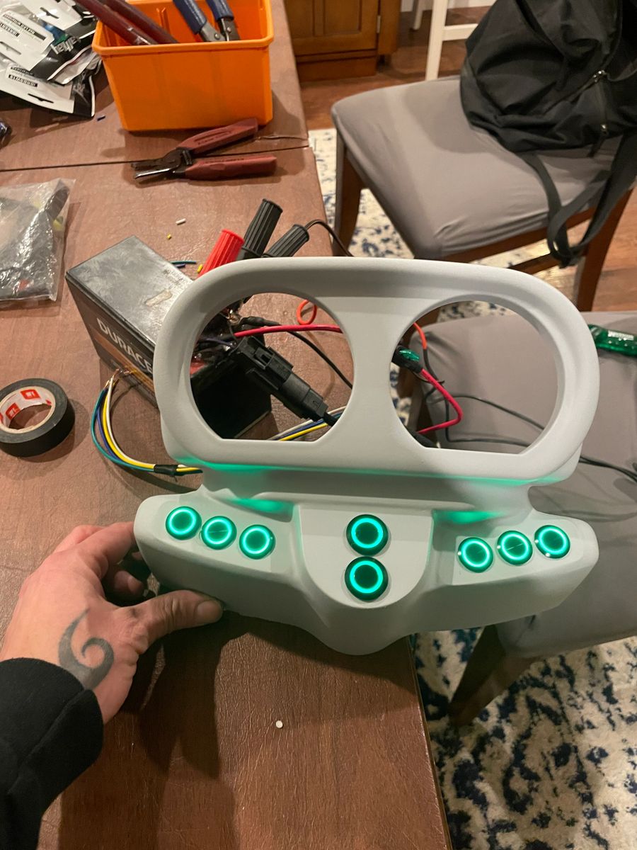 8 button master control panel 14-up SG and RG