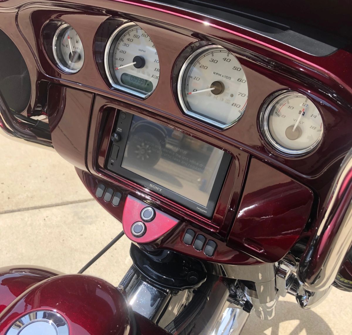 2014 to 2023 Harley STREETGLIDE - FULL PANEL - Push button Igntion ...