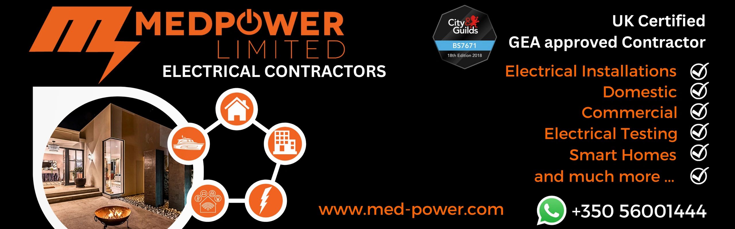 Electrical Contractor Med-Power.com - online