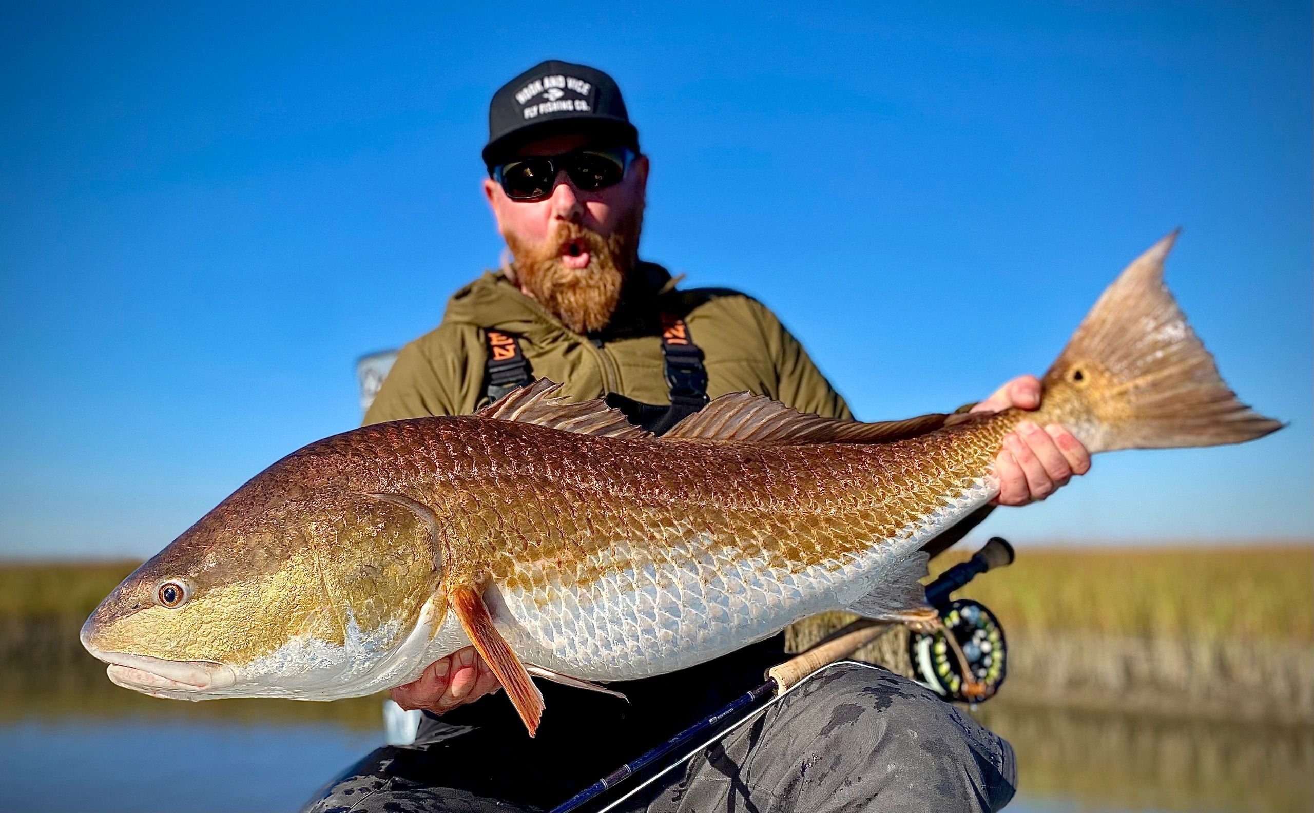 Redfish in Southern Louisiana - Birddog Fishing Company