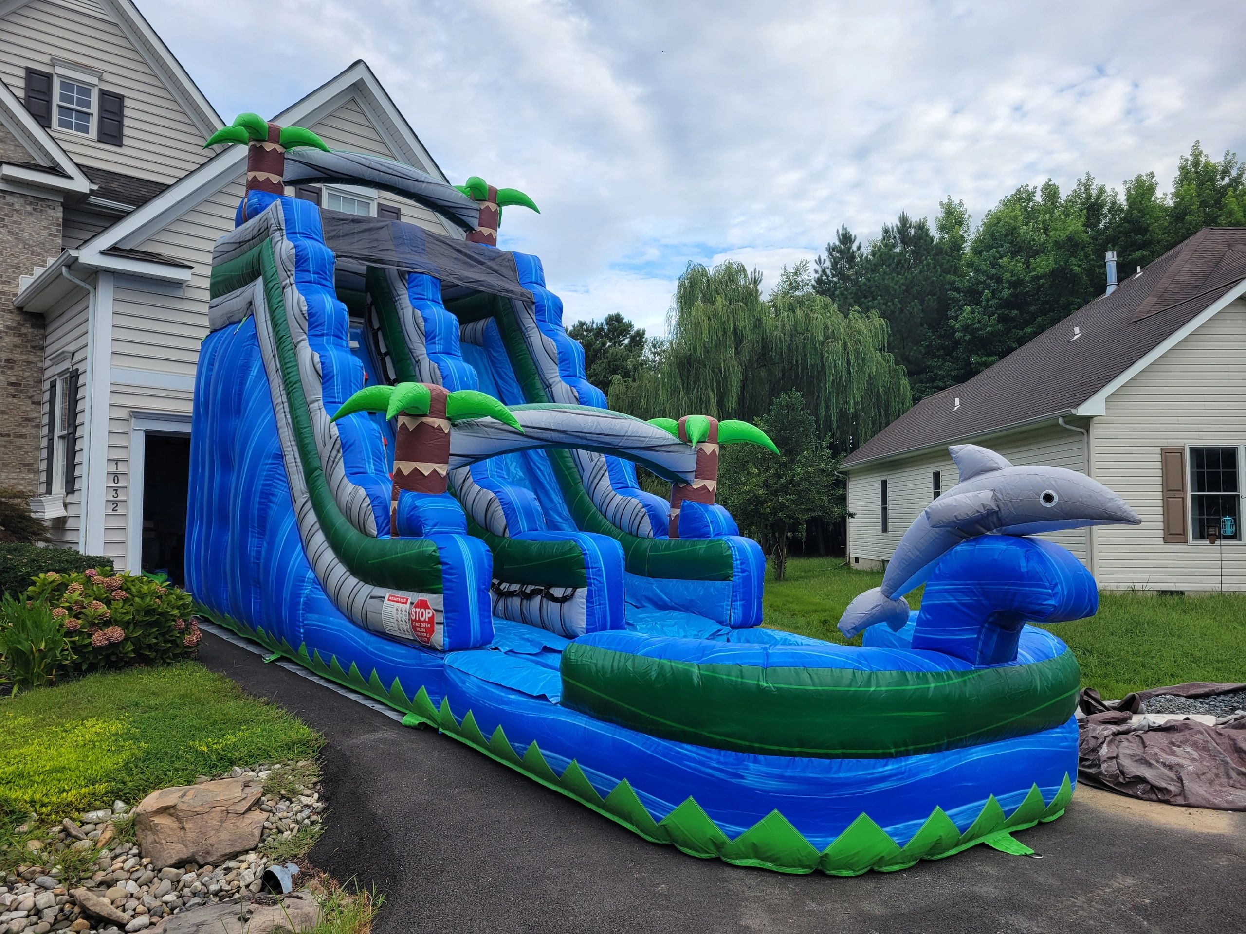 Waterslide, Rental - Bay Shore Inflatables - Stevensville, Maryland