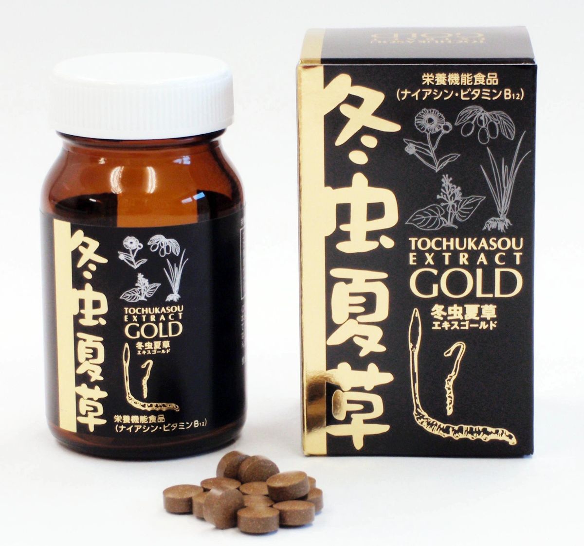 TOUCHUKASOU GOLD (Cordyceps plus Oriental Herbs) Made in Japan