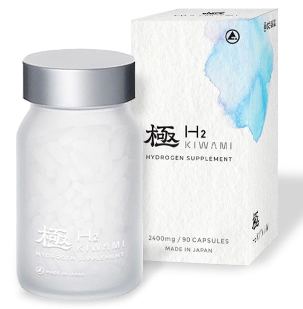 H₂ KIWAMI HYDROGEN CAPSULES - Known as the golden partner of NMN KIWAMI