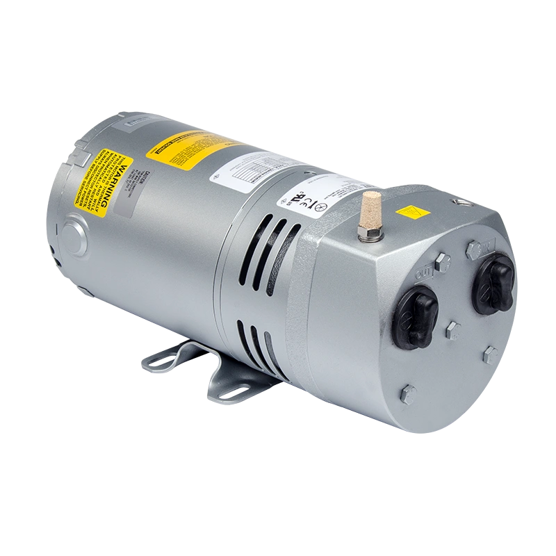 GAST 1/4 HP 4.5 cfm Rotary Vane Air Compressor/ 26"hg Vacuum Pump Pump ...