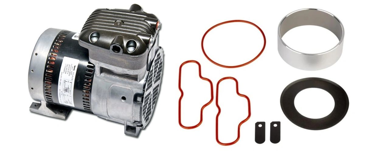 NEW Gast Rocking Piston Compressor Rebuild Service Kit - K965A K962 ...