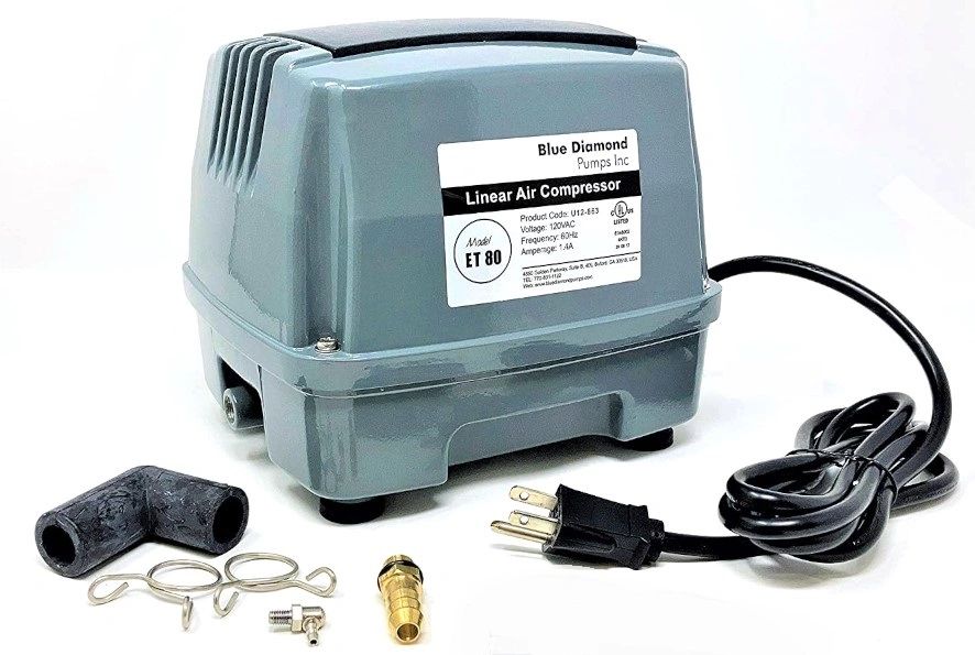 Blue Diamond Septic & Aeration Pumps - Linear Piston Air Compressors ...